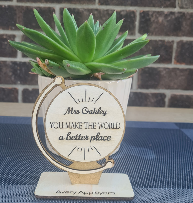 School Leavers Globe – Tipsy Crafts